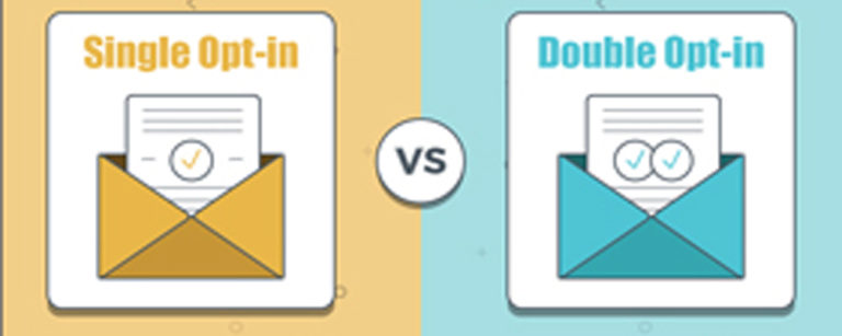 single opt-in contacts